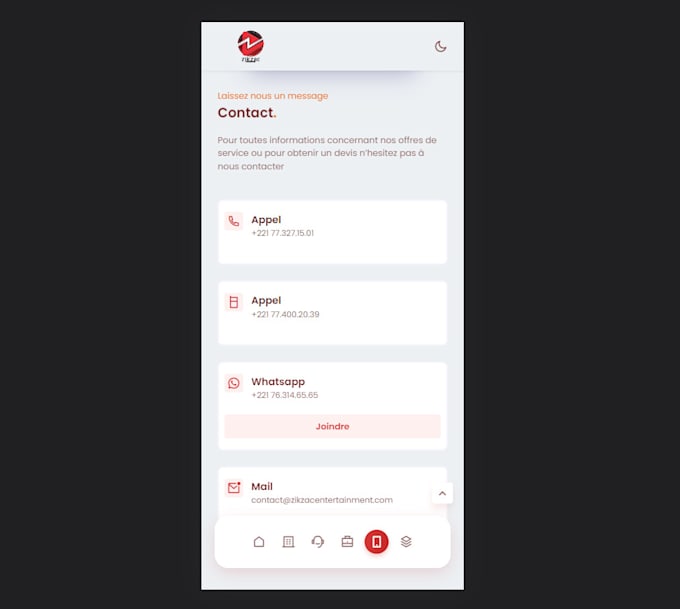 Make You A Showcase Site With Html Css Javascript By Nmsdeveloper Fiverr