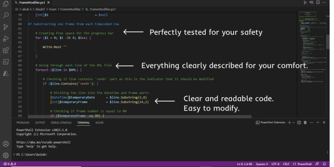 Write custom powershell scripts for you by Abuk55 | Fiverr Write custom powershell scripts for you by Abuk55 | Fiverr