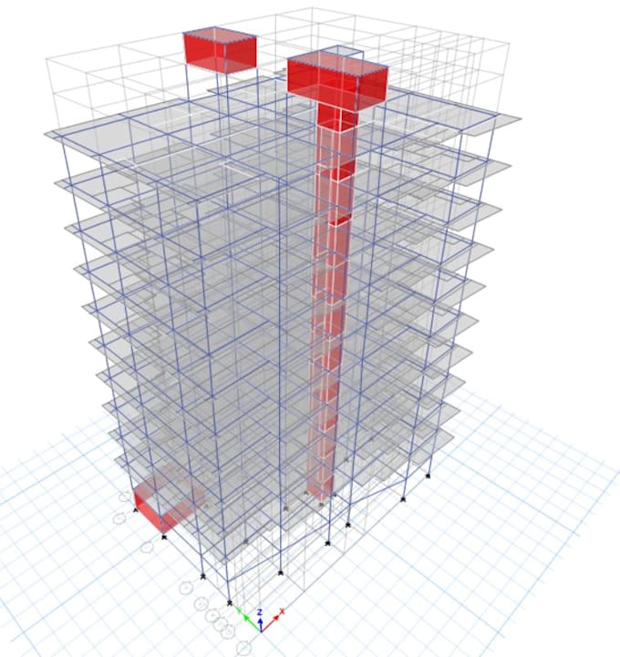 Design And Analyze Structures Using Autocad Etabs And Safe By Asefisrakarnob Fiverr