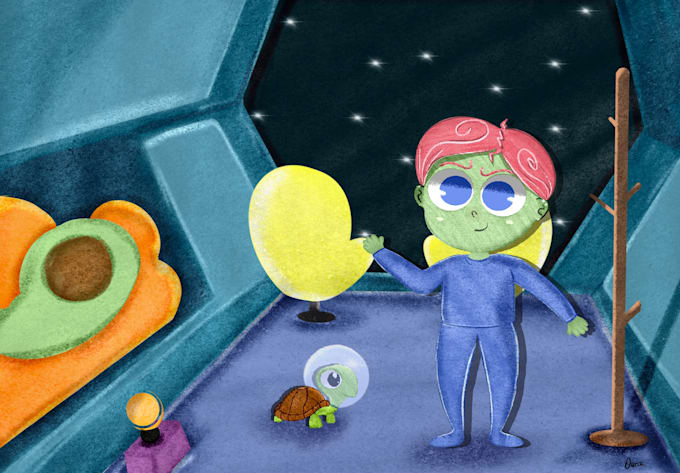 Draw cute cartoons charactes by Maddiim | Fiverr