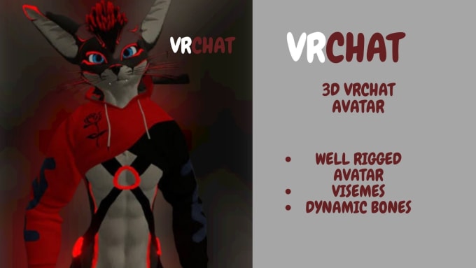 Do custom vrchat avatar, 3d vr chat avatar, vrc furry avatar, vrchat 3d ... Do custom vrchat avatar, 3d vr chat avatar, vrc furry avatar, vrchat 3d ...