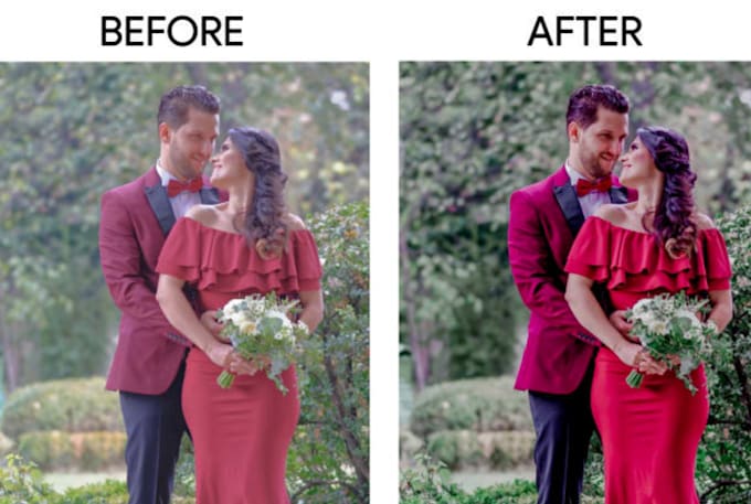 Do color grading color correction in picsart editing by Sherry047 | Fiverr