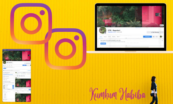 Set up a professional instagram business page or account by Seo_kumkum ...