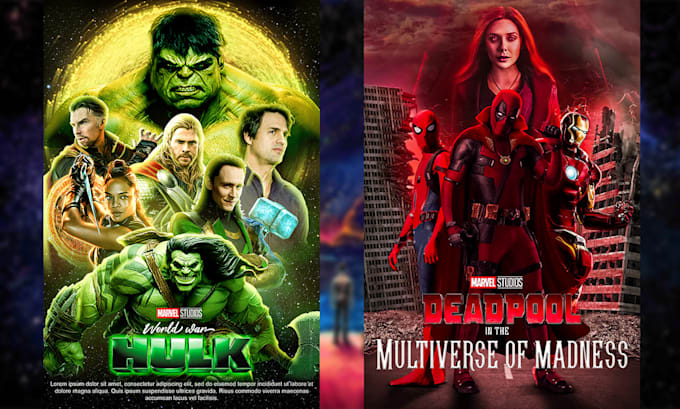 Design professional movie poster, film poster, cover, fanart by Oppof1 ...