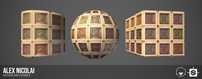 Create pbr material textures in substance designer by Alexnic64 | Fiverr