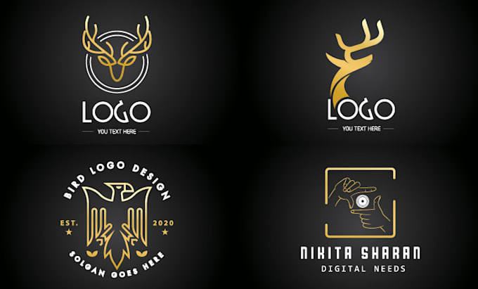 Luxury best logo design creator by Mishadsarker96 | Fiverr