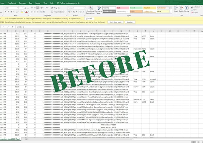 Do data entry, clean and merge excel and organize leads big excel data files by Sharjeel_02 | Fiverr