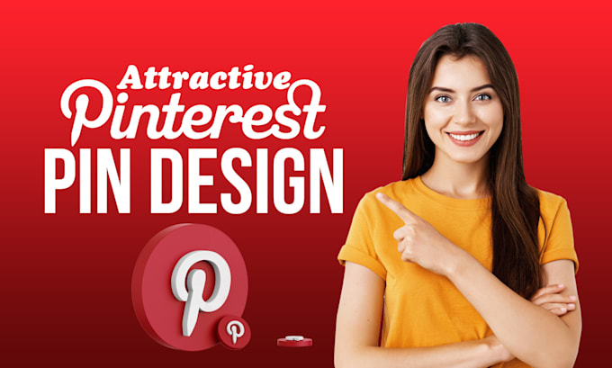 Create a custom pinterest pin design by Nivadesign071 | Fiverr
