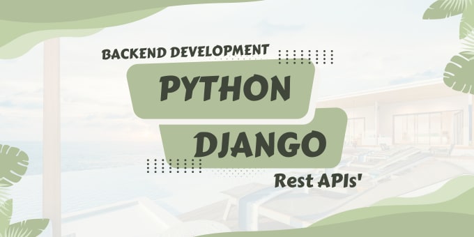 Be python django, fastapi developer, build rest api, backend system by ... Be python django, fastapi developer, build rest api, backend system by ...