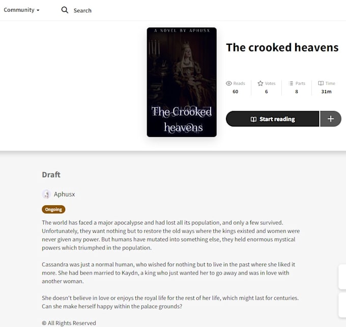 Come up with the most creative plots by Nikethsivani | Fiverr