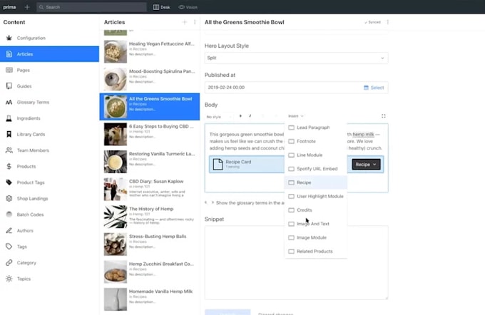 Build react nextjs website using strapi, sanity, wordpress as a headless cms by Zunaair | Fiverr