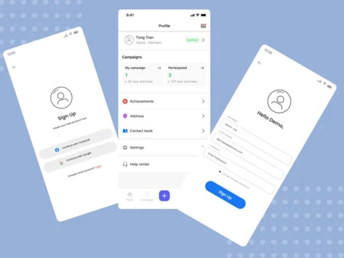 Develop responsive websites in html, css, javascript, reactjs, nodejs ...