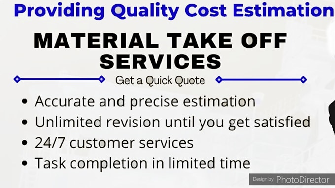 Do material take off and cost estimate by Amila93 | Fiverr