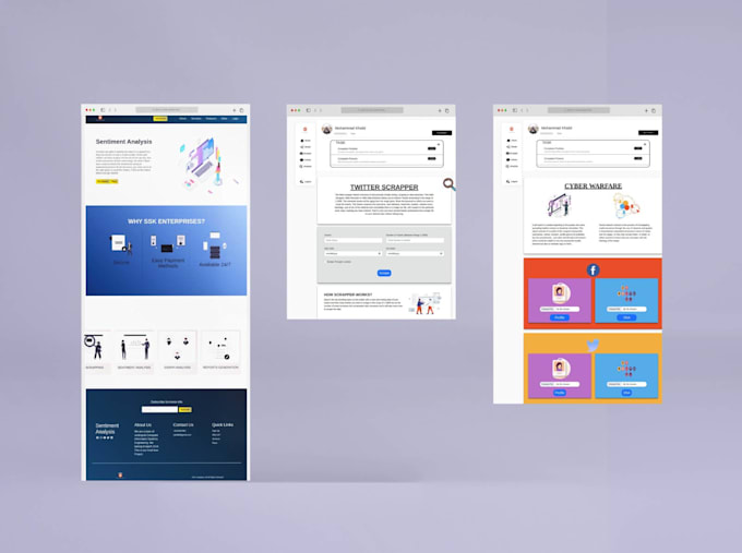 Do responsive web development using react js and django by Khalid_tech1 ...