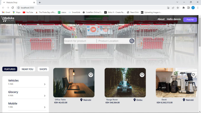 Engineer Your Dream Website With React Python Django Flask By Dennodotpy Fiverr