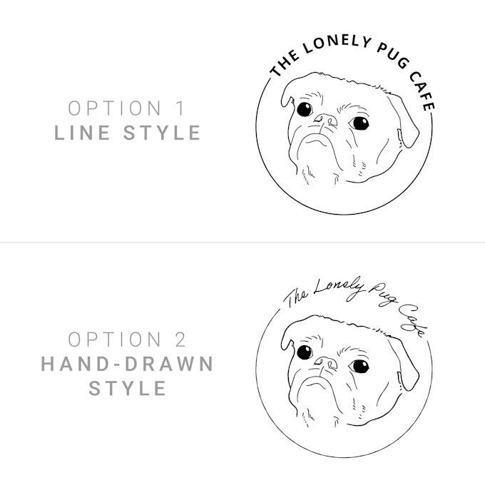 Create a linedrawn logo from photo by Cynthiawagnerco | Fiverr