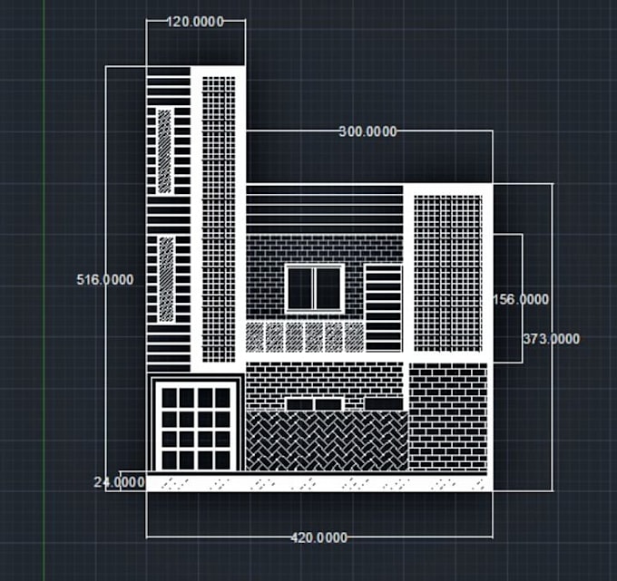 Design 2d floor plan, house plan, elevations, grocery stores in autocad ...