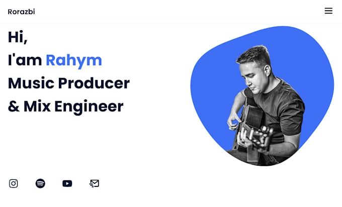 Create Responsive Website In Html Css Javascript React Nodejs By Shuvlam Fiverr