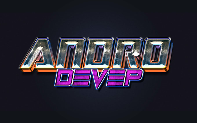 Do 80s,cyberpunk,cyber,synthwave,vaporwave gamer logo or shirt by ...