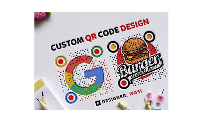 Create a custom qr code design with your logo and business by ...