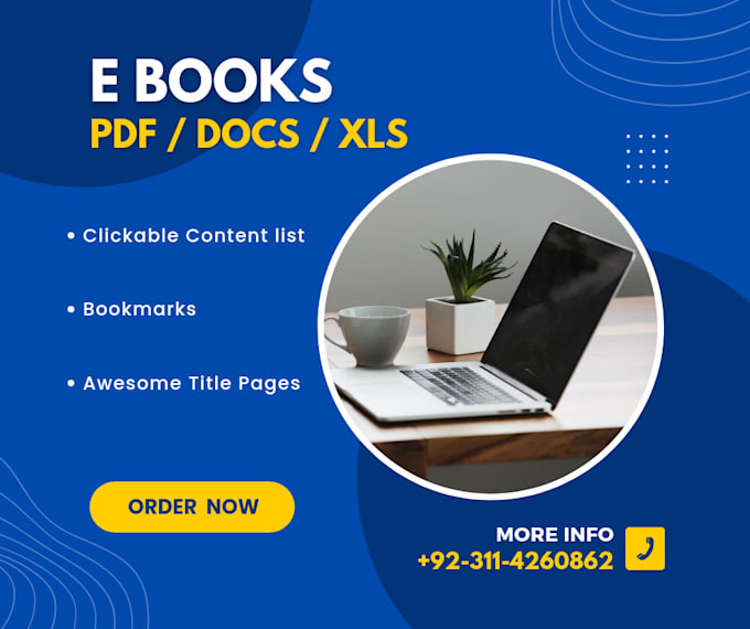 Design a creative and interactive pdf, word, excel files by Fzaini | Fiverr