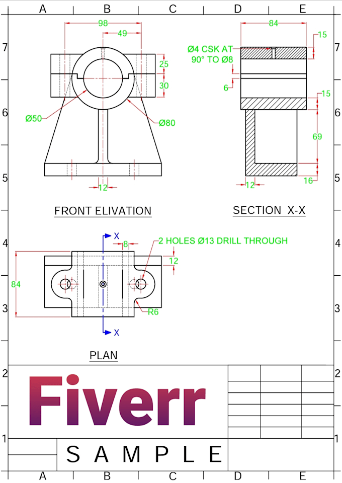 Do professional autocad mechanical and civil engineering drawings and ...