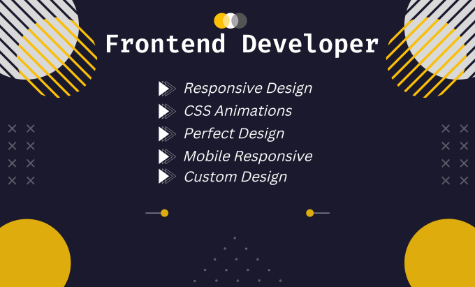 Be Your Front End Developer Using Html Css Javascript React Js And Bootstrap5 By Shuvo920