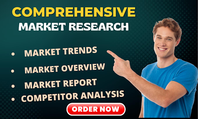 Do comprehensive market research, competitor swot analysis by ...