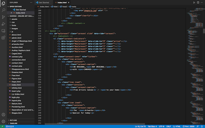 Develop A Professional Html Css Bootstrap Website By Wajeehafatima57