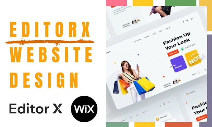 Do editorx website design using wix by Fahadbinmostafa | Fiverr