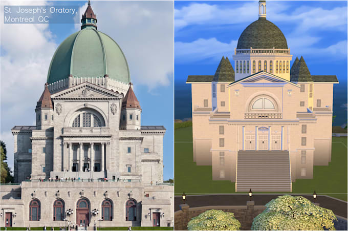 Recreate an irl building in sims 4 by Cherylhtchu | Fiverr