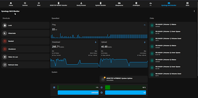 Create a nice home assistant dashboard for you by Randykramer07 | Fiverr