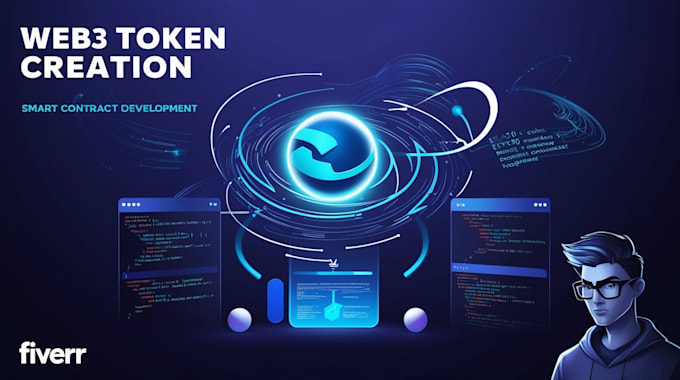 Create web3 solidity erc20 ,bep20 token smart contract,web3 dapp ico ...
