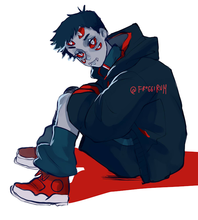 Illustrate anime art, oc or fanart by Froggirum | Fiverr Illustrate anime art, oc or fanart by Froggirum | Fiverr