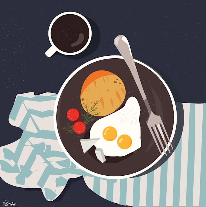 Create beautiful illustrations of any thing for you by Laibakhan200 ...