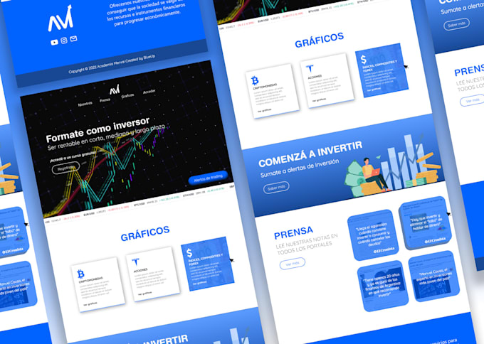 Create your web page customized by Newage_devs | Fiverr