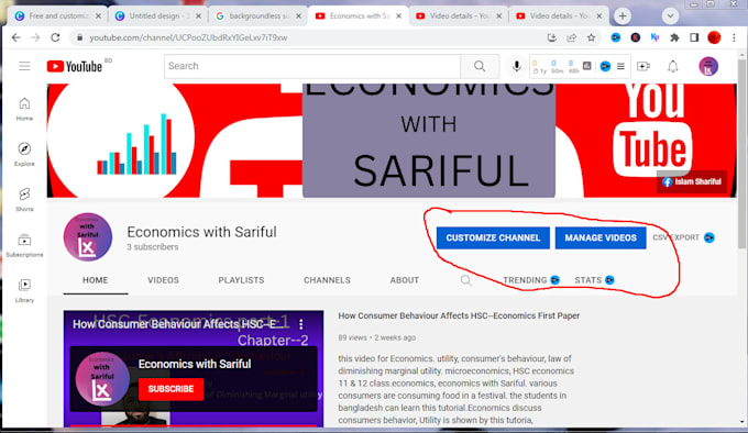 Create and set up professional youtube channel by Islam_shariful | Fiverr Create and set up professional youtube channel by Islam_shariful | Fiverr
