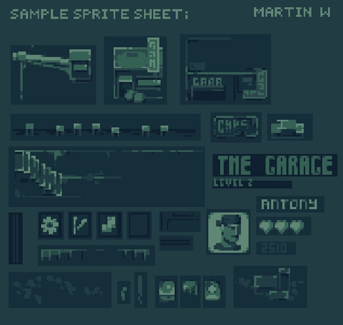 Make pixelart sprites for your 3d game by Martinwillia828 | Fiverr