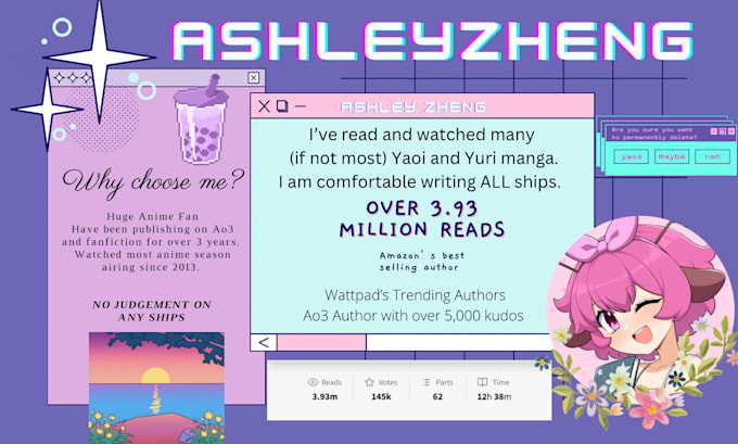 Write the yaoi or yuri fanfiction of your wildest dreams by Ashleyzheng ...