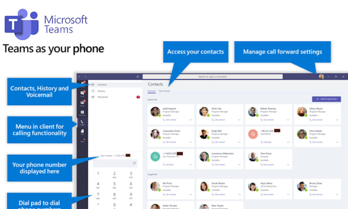 Setup microsoft teams calling with pstn and voip calling plan by ...