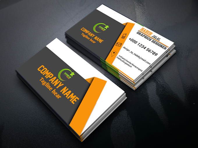 Do business card desing with unlimited revision by Design_by_habib | Fiverr