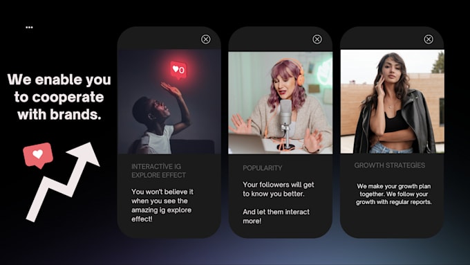 Make you an influencer and grow your personal profiles by Mastermindd0 ...