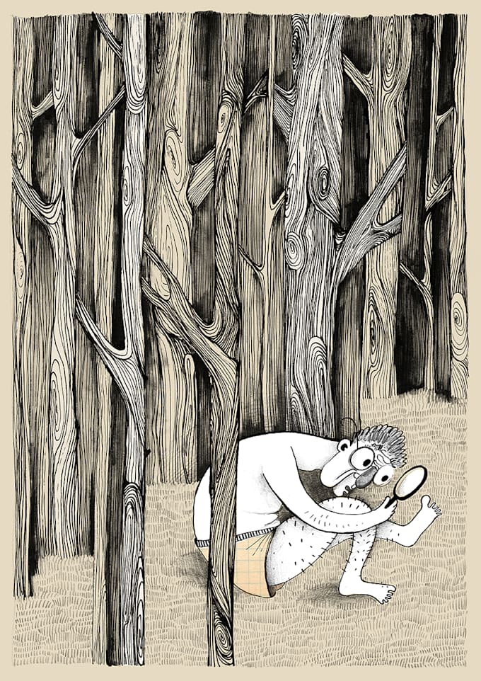 Draw an editorial illustration by Nallatau | Fiverr