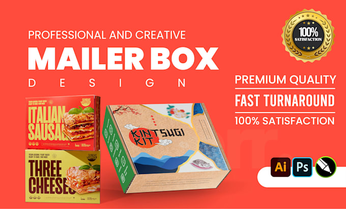 Do modern box packaging design, product box design by Dodo_design | Fiverr