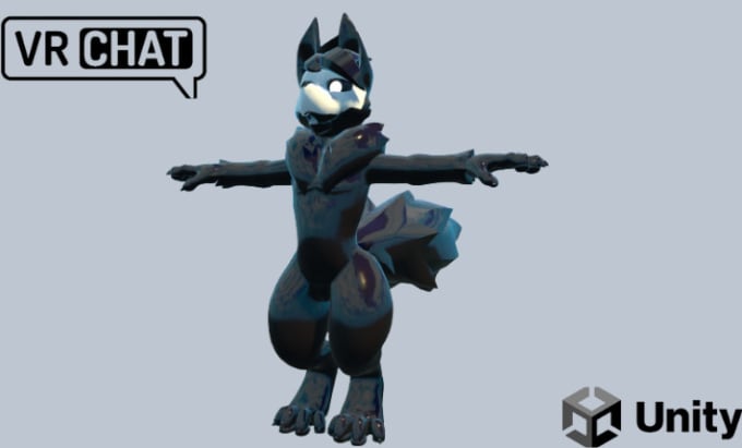 Create Nsfw Sfw Vrchat Avatar From Scratch Or Texture Vrc Vr Chat Avatar By Alexavatar7 Fiverr