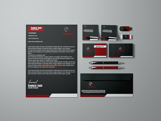 Design a creative logo design corporate identity branding kit by ...