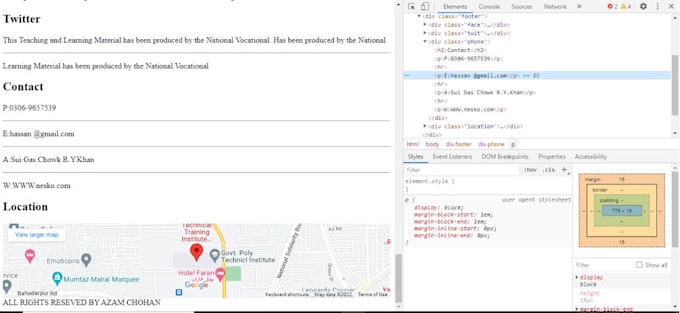Do front end development and design html bootstrap css by Hassanaslam525 | Fiverr