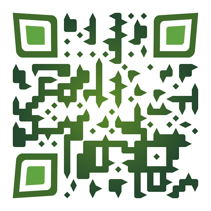 Unique and attractive qr code design with or without logo by Ocean7z ...