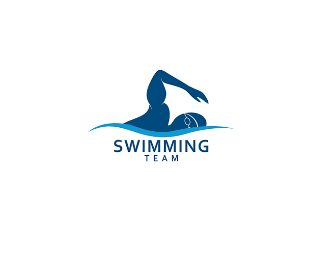 Do good looking creative swim pool logo with free source file by Alfred ...