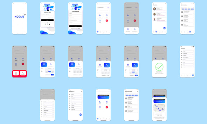 Create mobile app ui and website ui design for you by Sameergautam885 | Fiverr